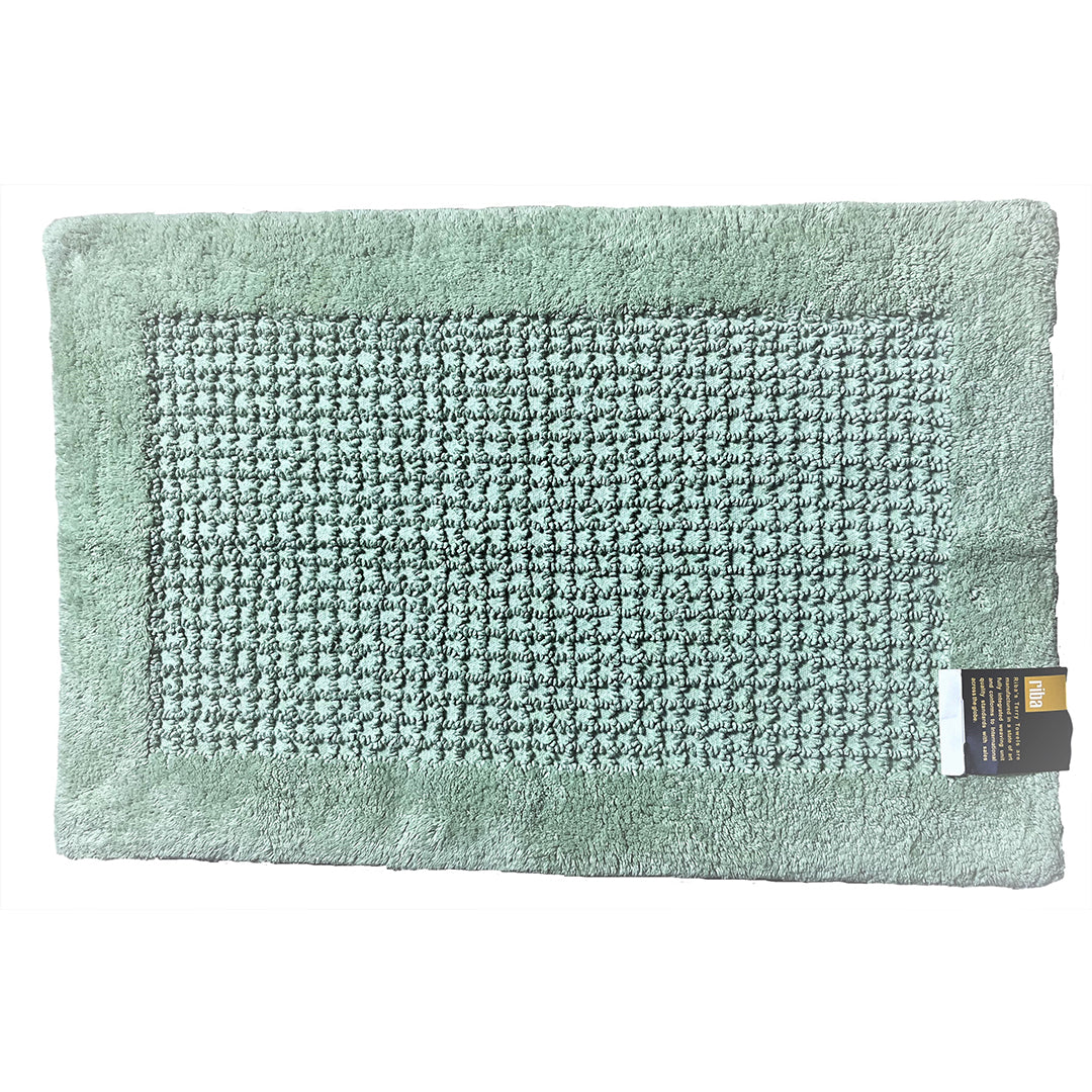 2 Piece Bathroom Rug Set - Pale Green – Senses by Riba