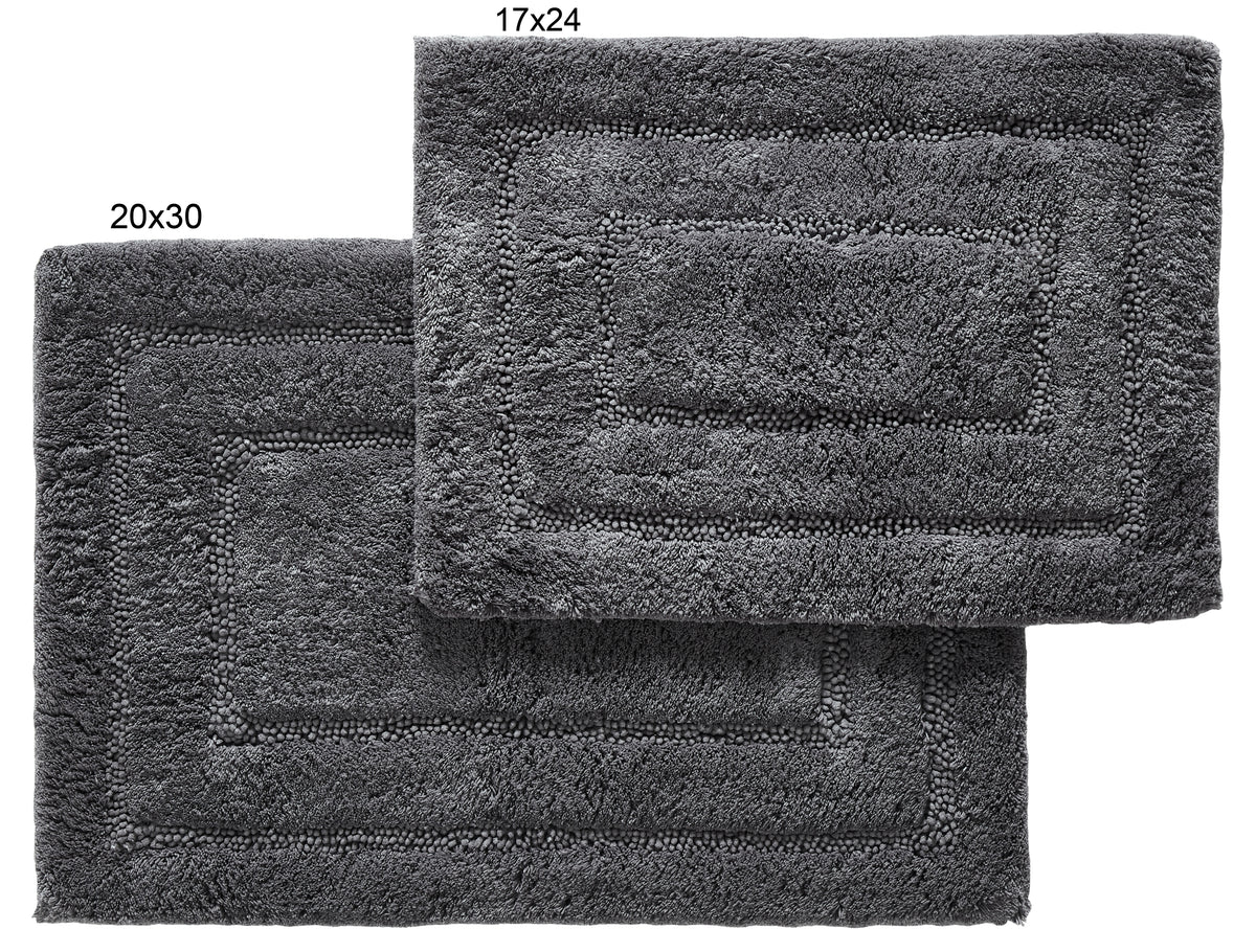 804 GSM and 703 GSM - 2 Piece Bathroom Rug Set (Grey) – Senses by Riba